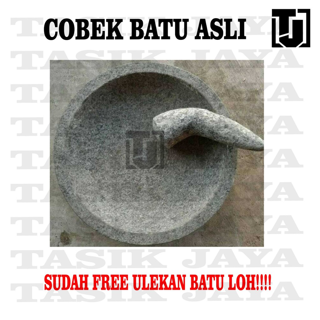 Jual Cobek Batu 30cm - Coet Batu 30 cm D30 - 1 Set Dgn Ulekan | Shopee ...