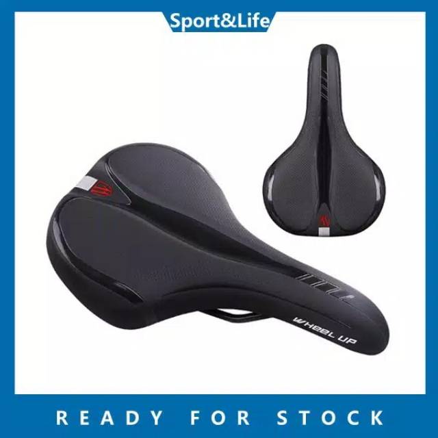 Jual Sadel Saddle Sepeda lipat MTB RoadBike lebar 20cm empuk dan nyaman ...