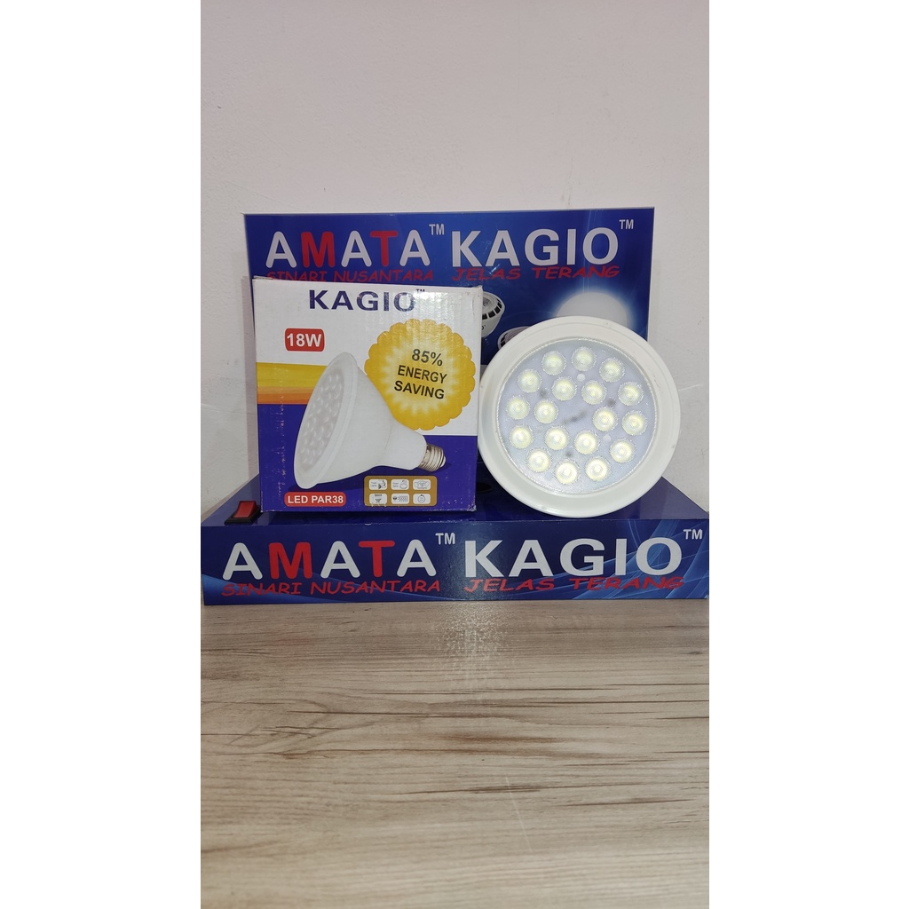 Jual Lampu LED Kagio Par38 18W, Fitting E27 | Shopee Indonesia