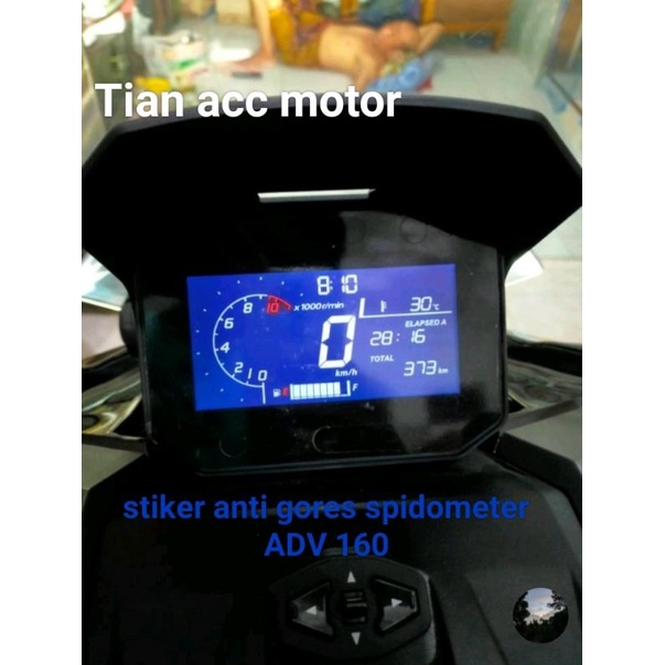 Jual stiker anti gores spidometer speedometer Honda NEW ADV 160 bening ...