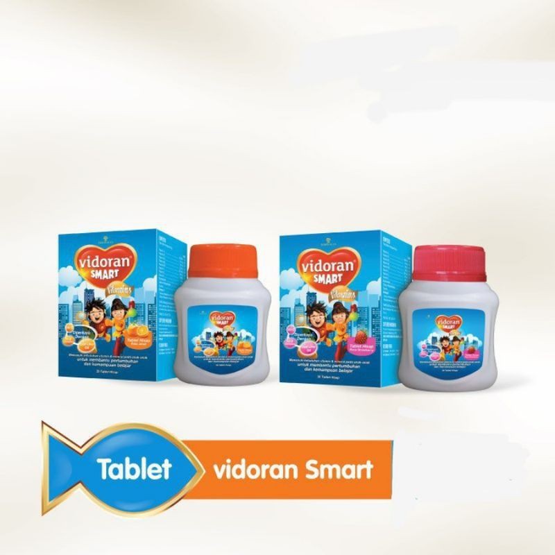 Jual Vidoran Smart Tablet Hisap @25 tablet hisab | Shopee Indonesia