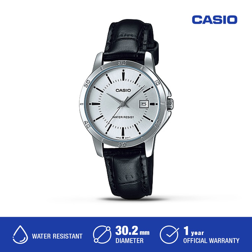 Jual Casio Jam Tangan Wanita LTP-V004L-7AUDF | Shopee Indonesia
