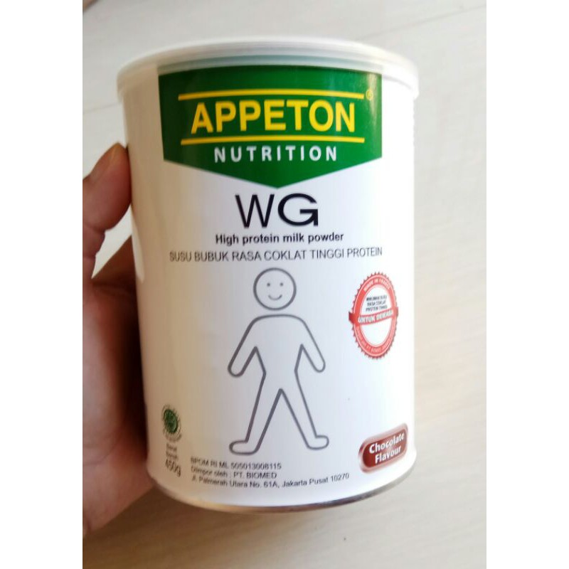 Jual Susu Appeton WG (Weight Gain) 450 Gram | Shopee Indonesia
