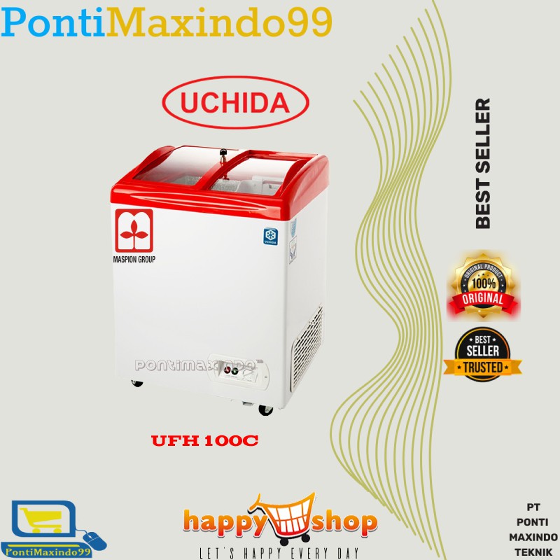 Jual FREEZER BOX - FRISER BOX UCHIDA MASPION 100 L UFH-100C | Shopee Indonesia