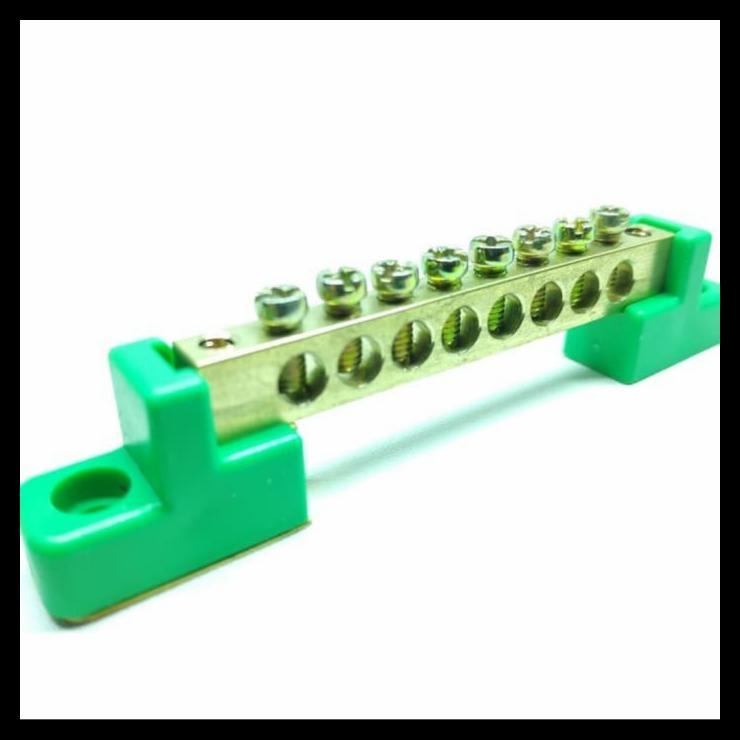 Jual Terminal Blok Netral Ground 8P M4 6X9Mm | Shopee Indonesia