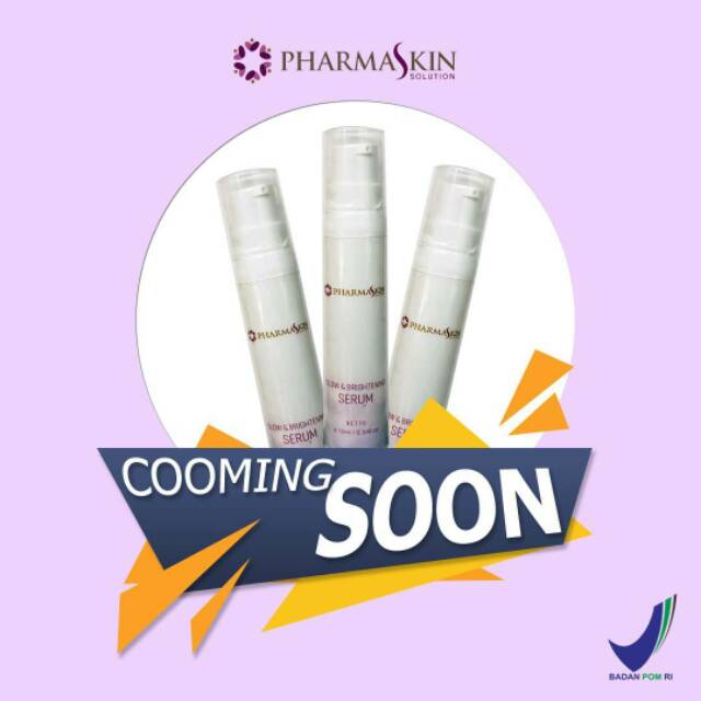 Jual Glowing and brigtening serum pharmaskin solution by farmacy skincare | Shopee Indonesia