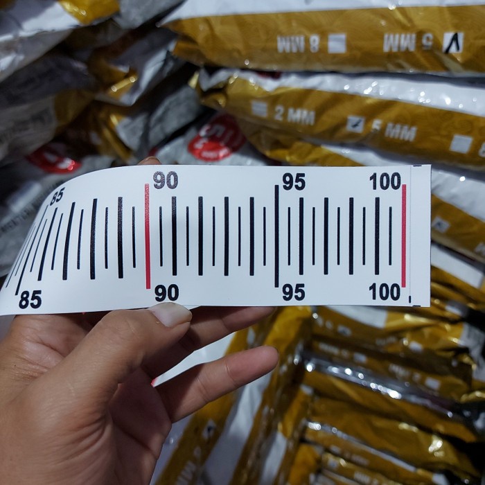 Jual Sticker Stiker Bak Ukur Koi 100cm | Shopee Indonesia