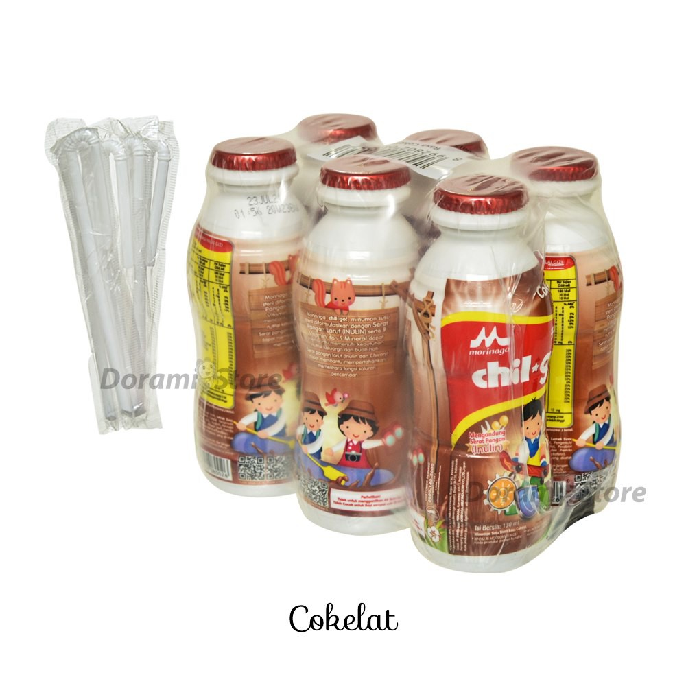 Jual Morinaga Chil Go Chilgo UHT Susu Siap Minum Kemasan Botol 6 x 130 ml | Shopee Indonesia