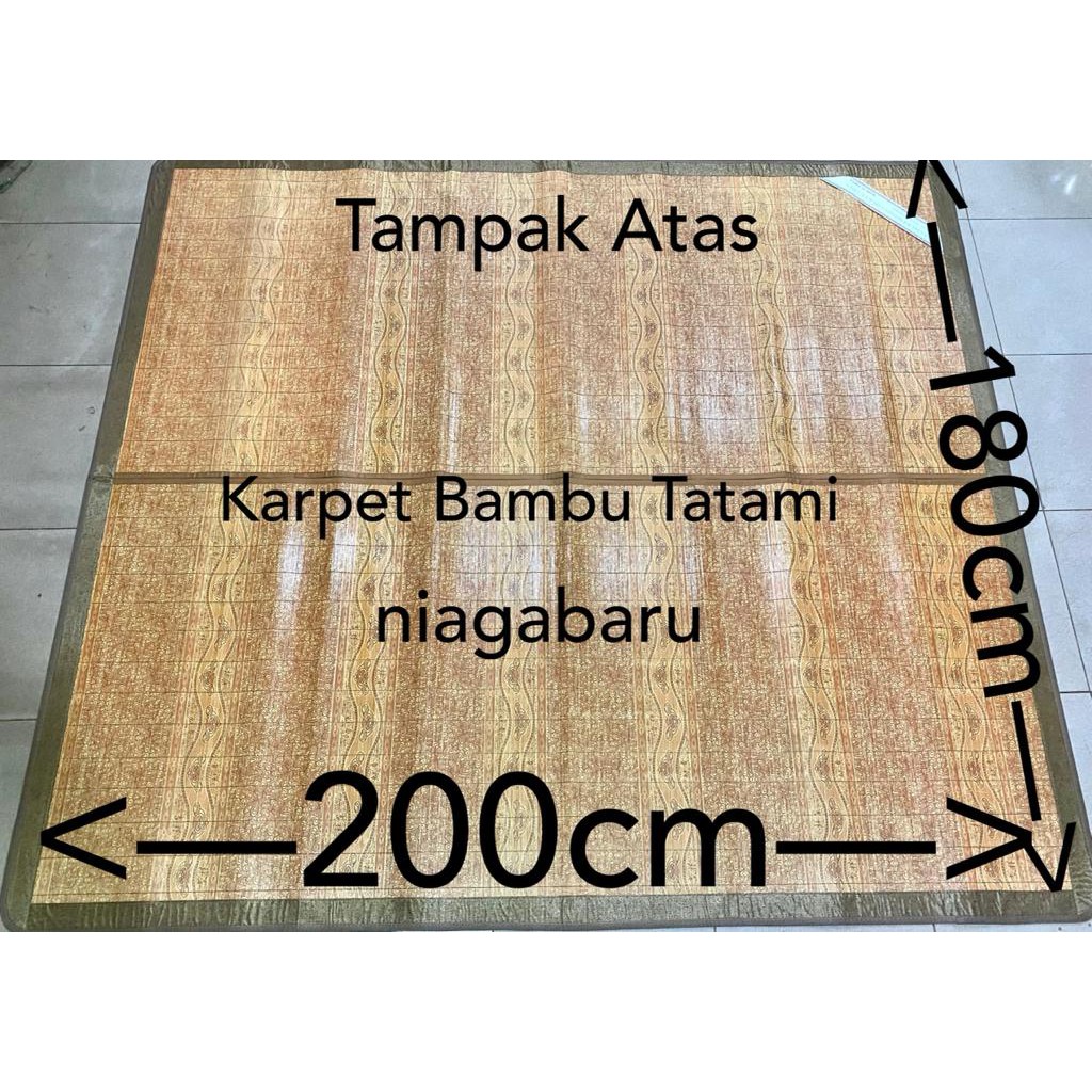 Jual Karpet Bambu Tatami ukuran 200 x 180 | Shopee Indonesia