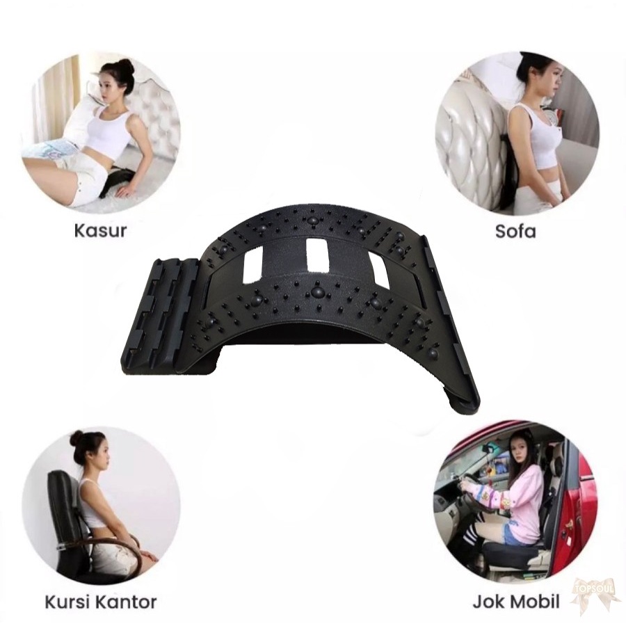 Jual Alat Bantu Terapi Tulang Belakang / Punggung Pinggang Back Stretcher | Shopee Indonesia