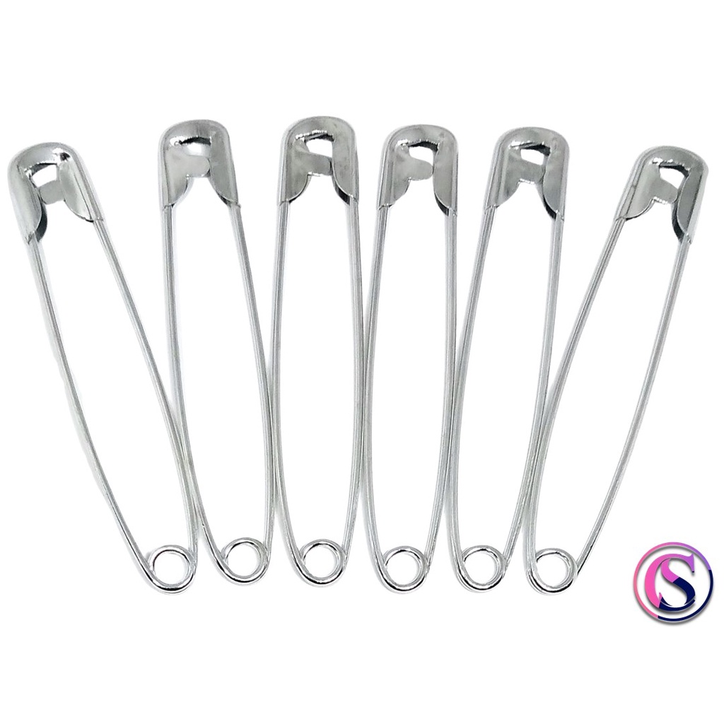 Jual [10 biji] Peniti jumbo 7.5 cm / peniti besar / peniti kasur ...