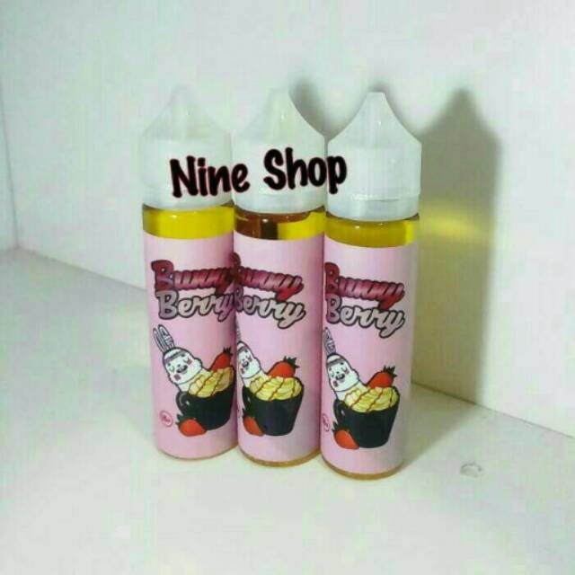 Jual Liquid premium strawberry creamy Bunny berry 60ml | Shopee Indonesia