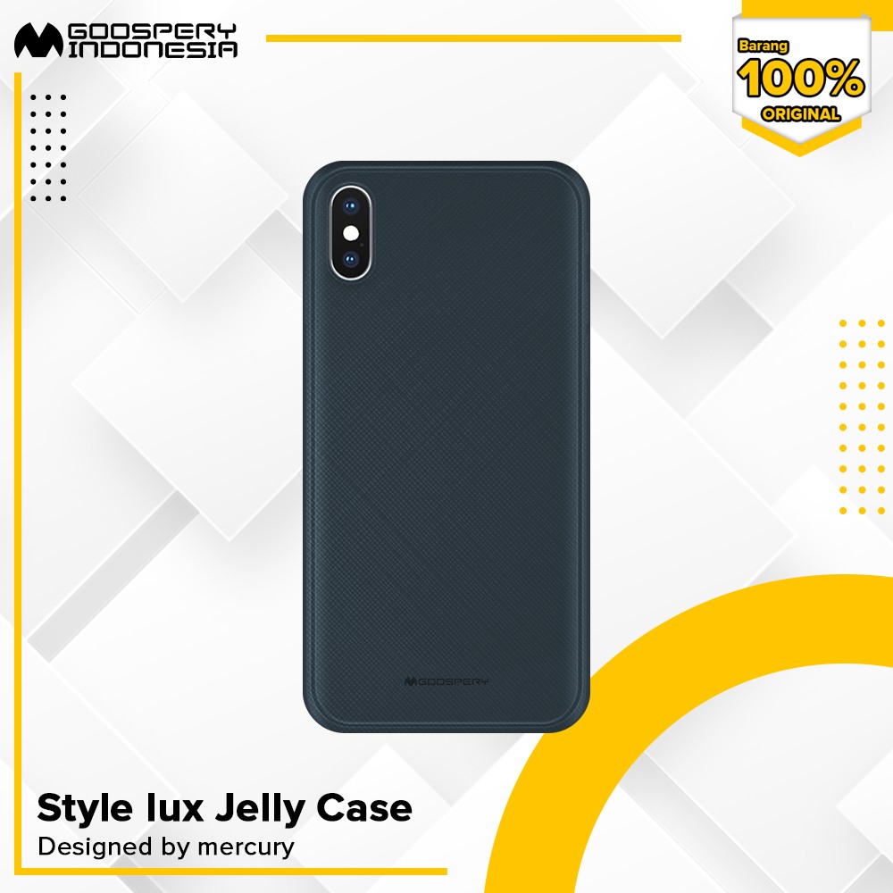 Jual GOOSPERY casing iPh XR Style Lux Jelly Case | Shopee Indonesia