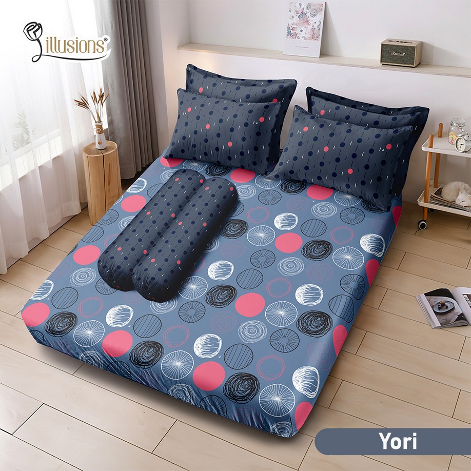 Jual Sprei Illusions Ukuran Double - King 180x200 & Queen 160x200 ...