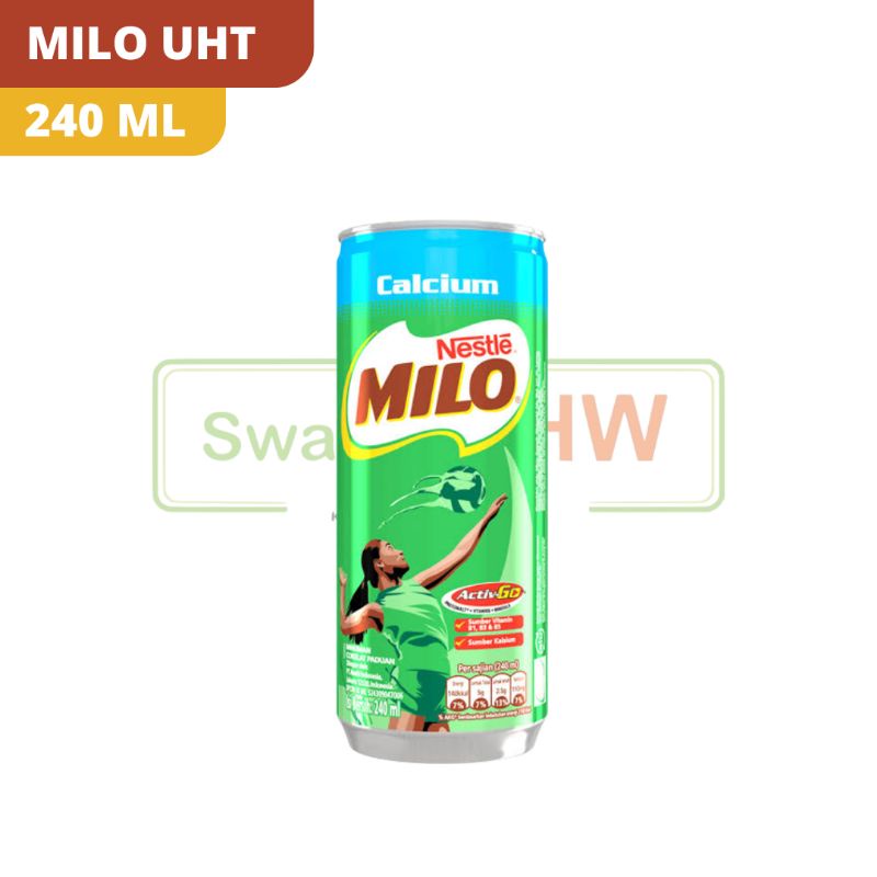 Jual MILO UHT KALENG 240 ML | Shopee Indonesia