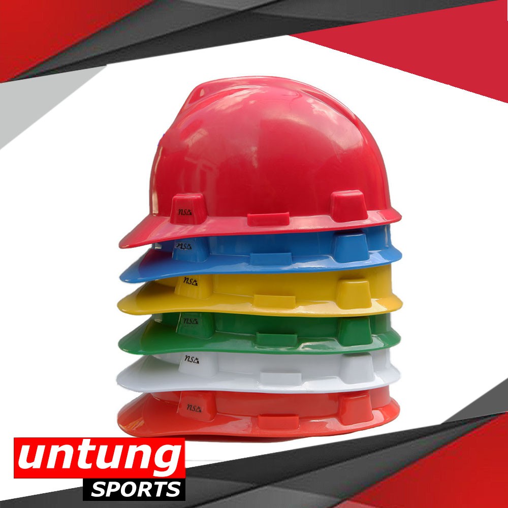 Jual Helm Kerja Proyek/ Helm Safety NSA Lokal + Inner Fastrac (Putar ...