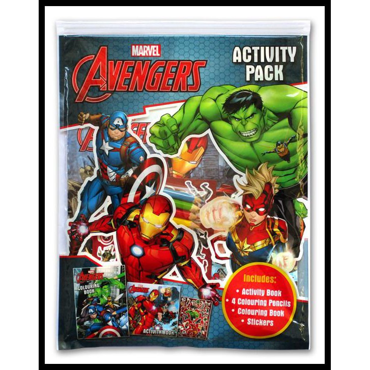 Jual Marvel Avengers Activity Pack (Includes: Stickers, Activity Book ...
