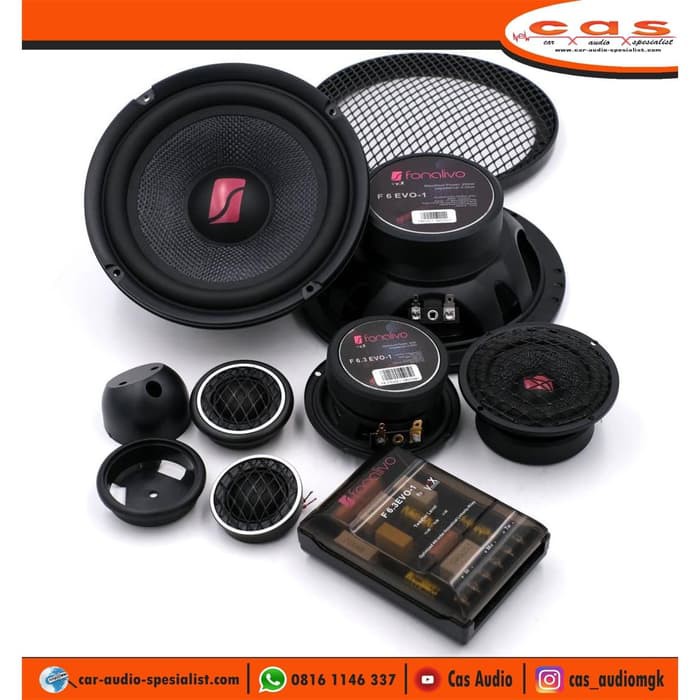 Jual Speaker fox fonalivo speaker 3 way | Shopee Indonesia