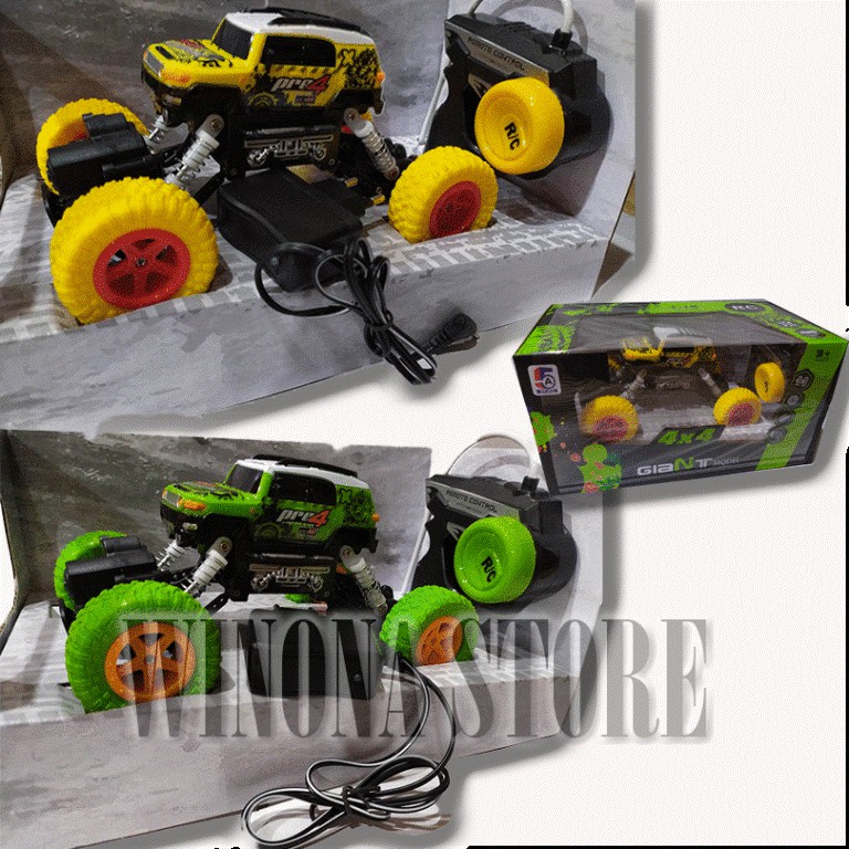Jual Mainan Remote Control RC Mobil Off Road Jeep 4WD Giant | Shopee ...