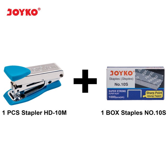 Jual BUNDLING Stapler Joyko HD-10M + Staples Isi Stapler Joyko HD-10S | Shopee Indonesia