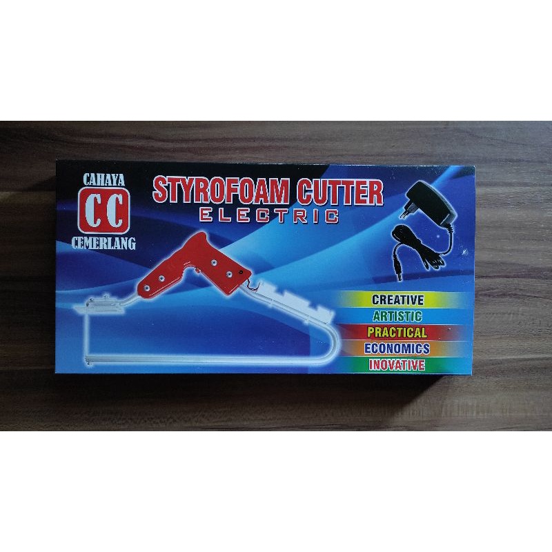 Jual alat potong gabus sterofoam cutter in the box | Shopee Indonesia