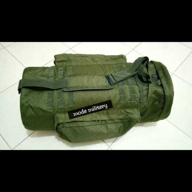 Jual Tas pulsak jatah TNI original duffle bag I Tas barang TNI I Tas ...