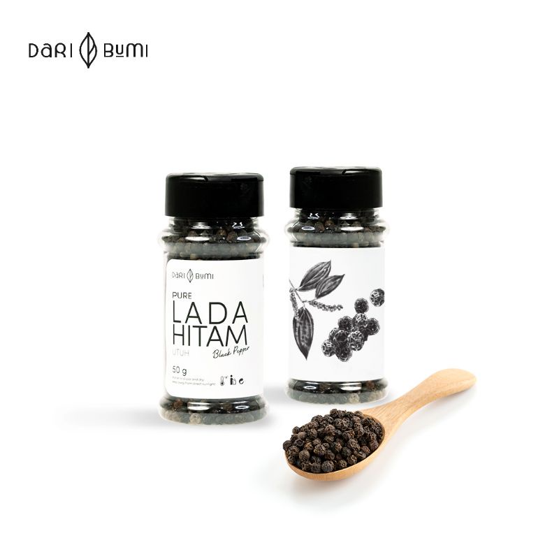 Jual Lada Hitam Utuh 50g dari bumi | Shopee Indonesia