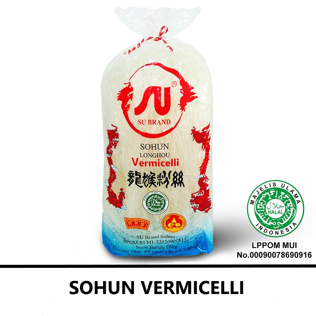 Jual SU Brand Sohun Naga Longhou Vermicelli 250gram | Shopee Indonesia
