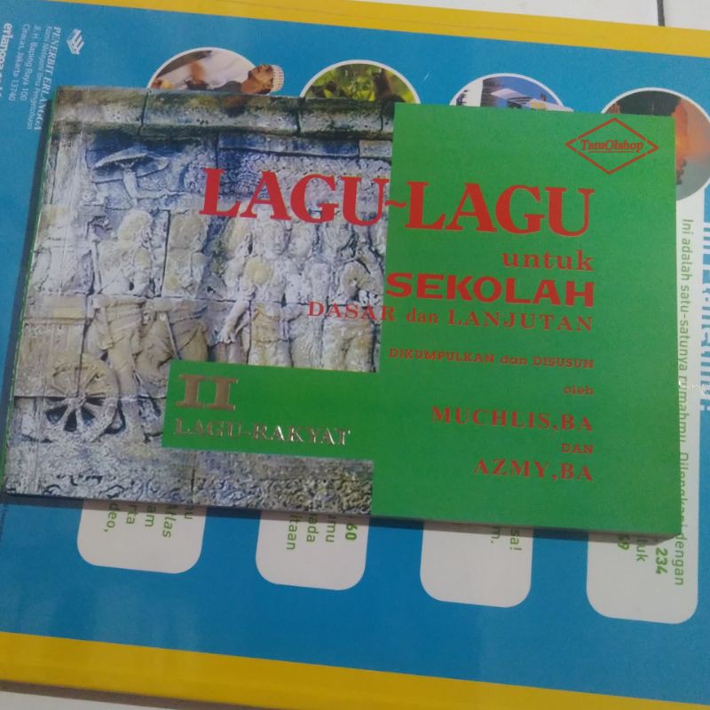 Jual Buku Lagu Rakyat Untuk SD Lanjutan Jilid 2 | Shopee Indonesia