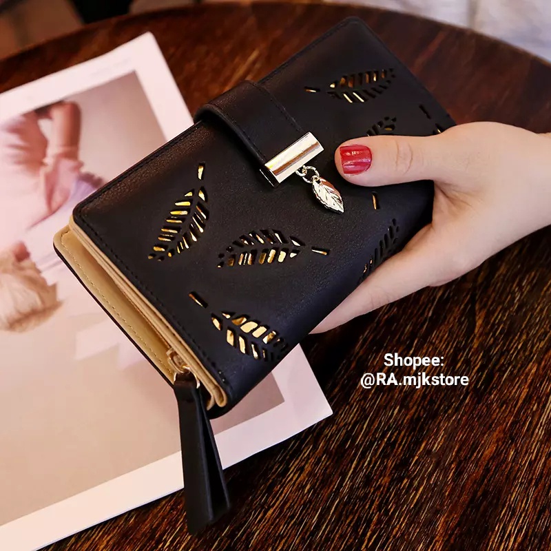 Jual (IMPORT KOREA) DOMPET KULIT WANITA IMPORT DOMPET PANJANG KULIT ...