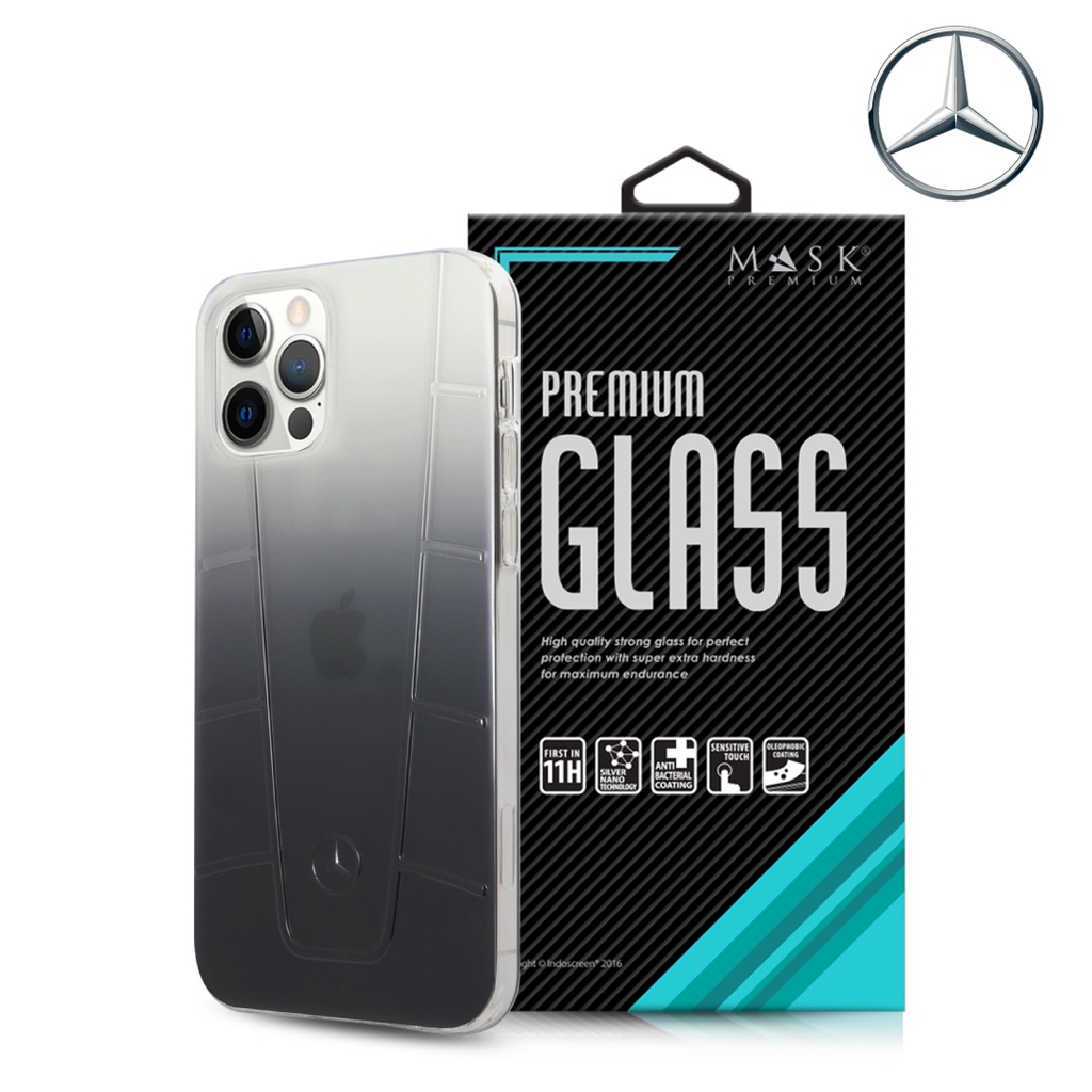 Jual Mercedes Benz Transparent line Transparent Case - Case iPhone 12 ...