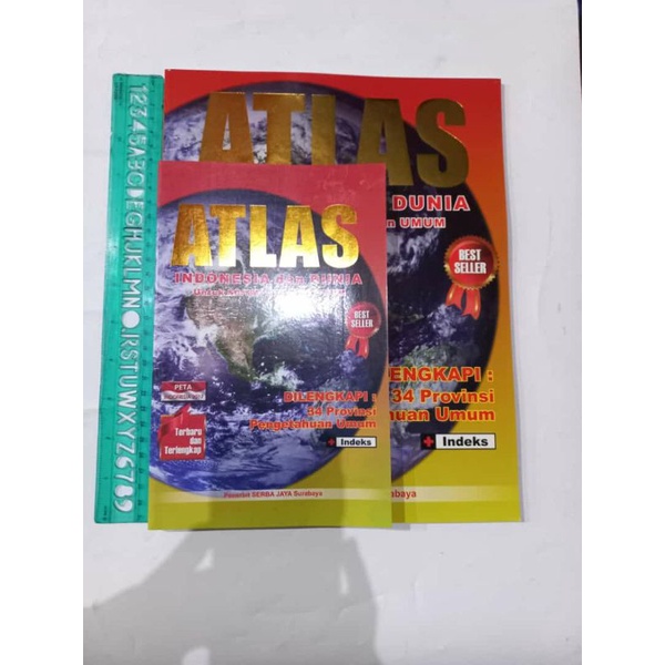 Jual ATLAS INDONESIA DAN DUNIA untuk SD SMP SMA dan UMUM Peta Indonesia ...