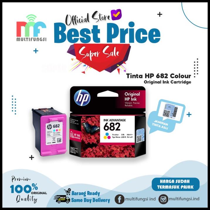 Jual Tinta Hp 682 Color Original Ink Cartridge For 2335 2336 2337 ...