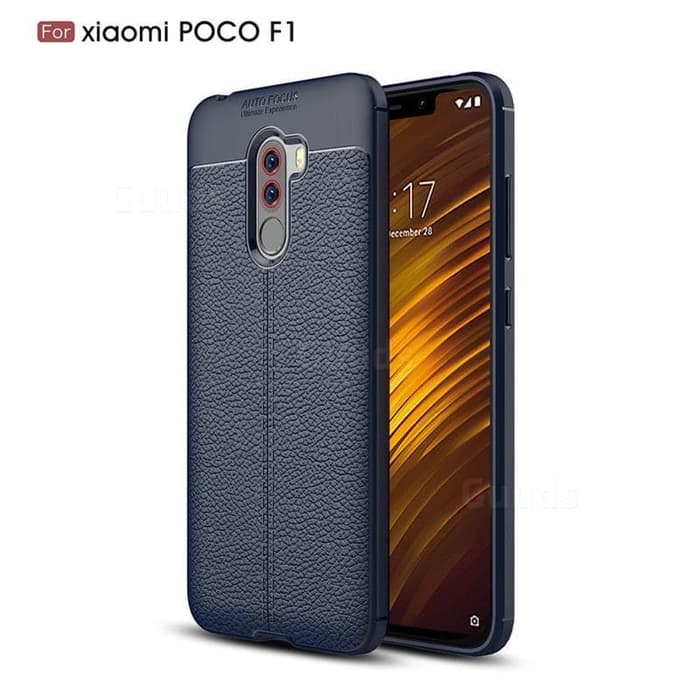 Jual Case Autofocus Leather Xiaomi Pocophone F1 Silikon Carbon | Shopee ...