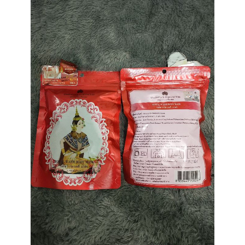 Jual Gold princess warm patch / Gold princess royal warm body mask ...