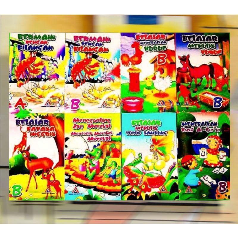 Jual Buku LKS Paud TK B | Shopee Indonesia