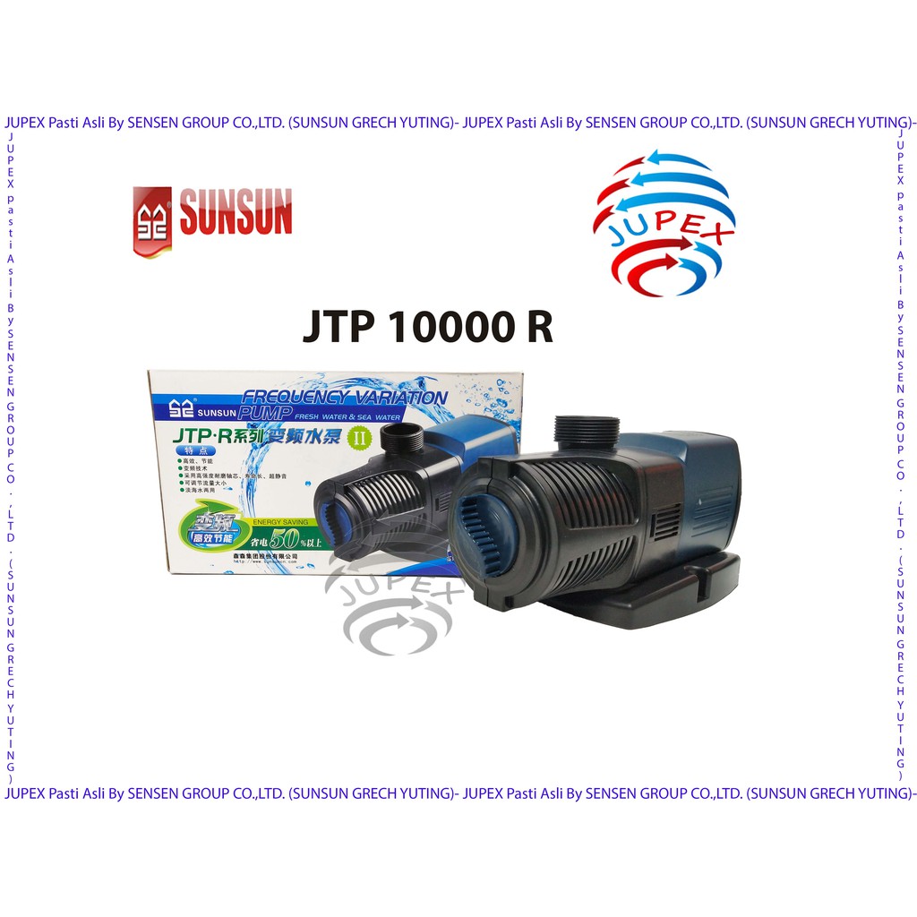 Jual WATER PUMP JTP 10000R POMPA IKAN AIR KOLAM AQUARIUM TAMAN ...