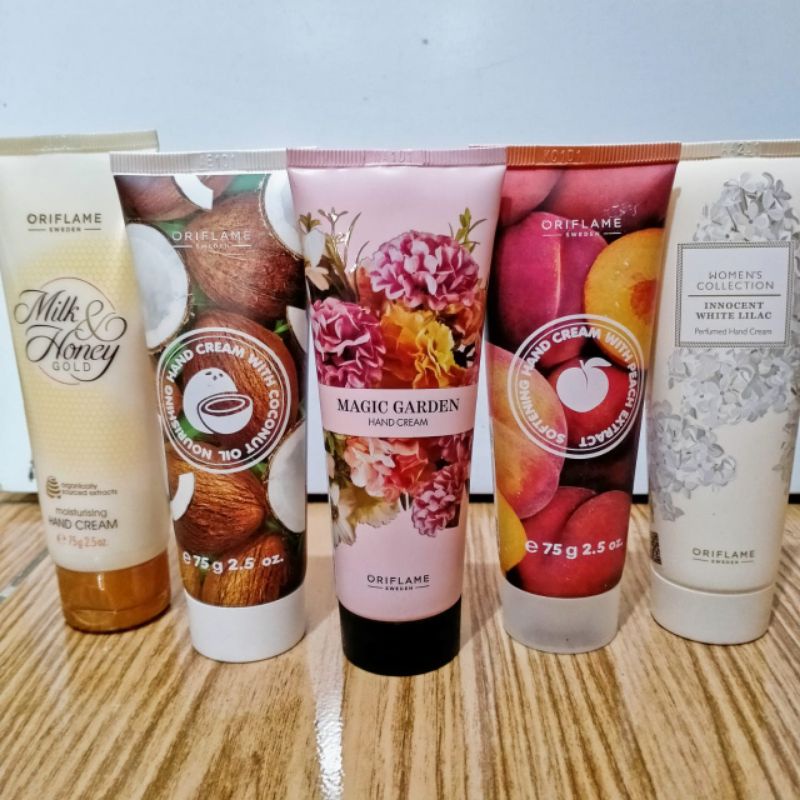 Jual Softening Hand Cream With Peach Extract / Nourising Hand Cream ...