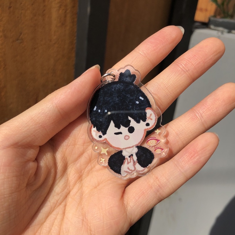 Jual Chainsawman Merch | Keychain Stiker Standee CSM Aki Hayakawa Power ...