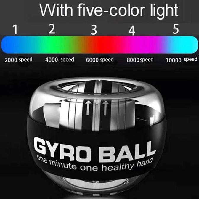 Jual Gyro Ball Spinner Powerball Metal Led Auto Starter Hand Gym ...