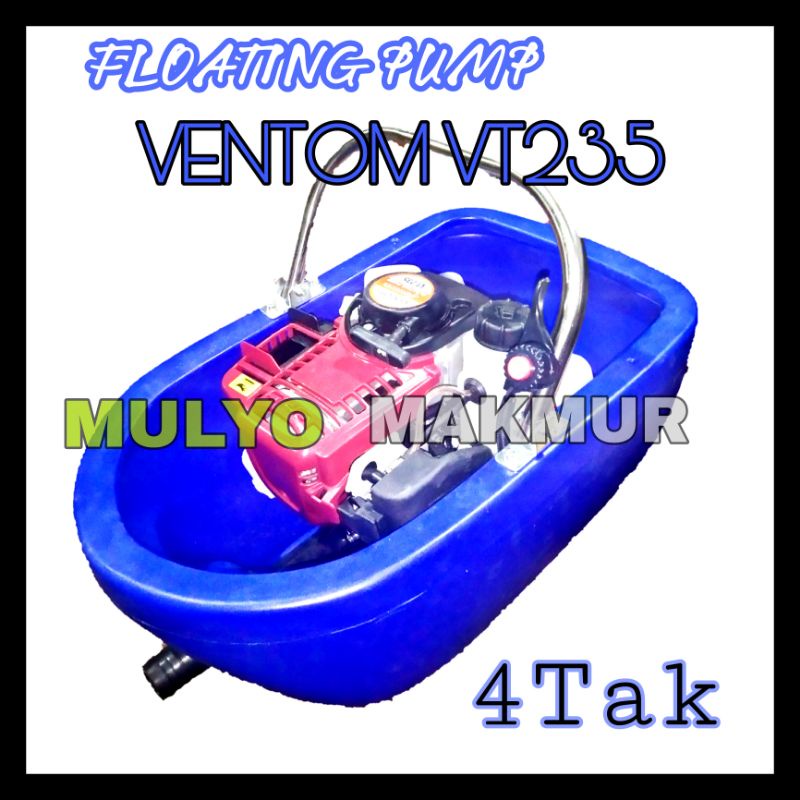 Jual FLOATING PUMP POMPA APUNG MESIN SIRAT BAWANG VENTOM 4TAK VT235 ...