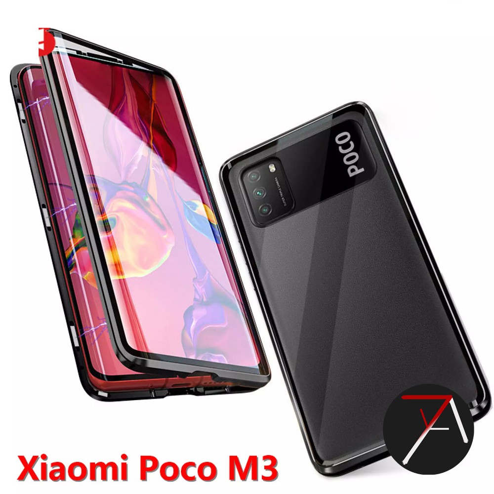Jual Xiaomi Poco M3 PocoM3 Double Side Glass Magnetic Case Cover Casing ...