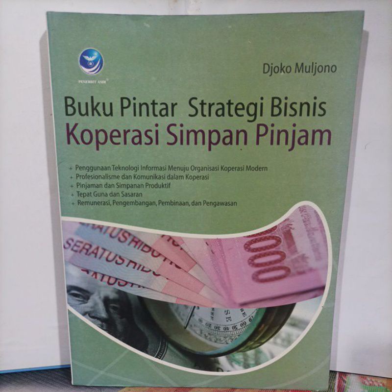 Jual Buku Pintar Strategi Bisnis Koperasi Simpan Pinjam Oleh Djoko