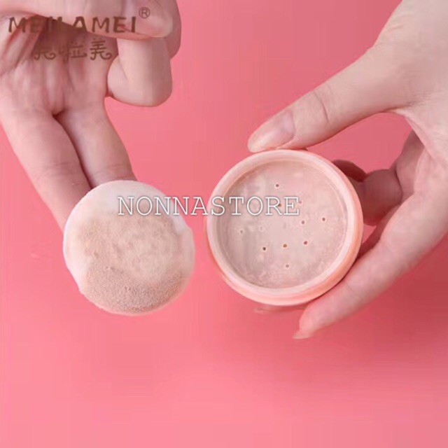 Jual Tempat Bedak Tabur / Powder Case / Travel Powder Puff Case / Make ...