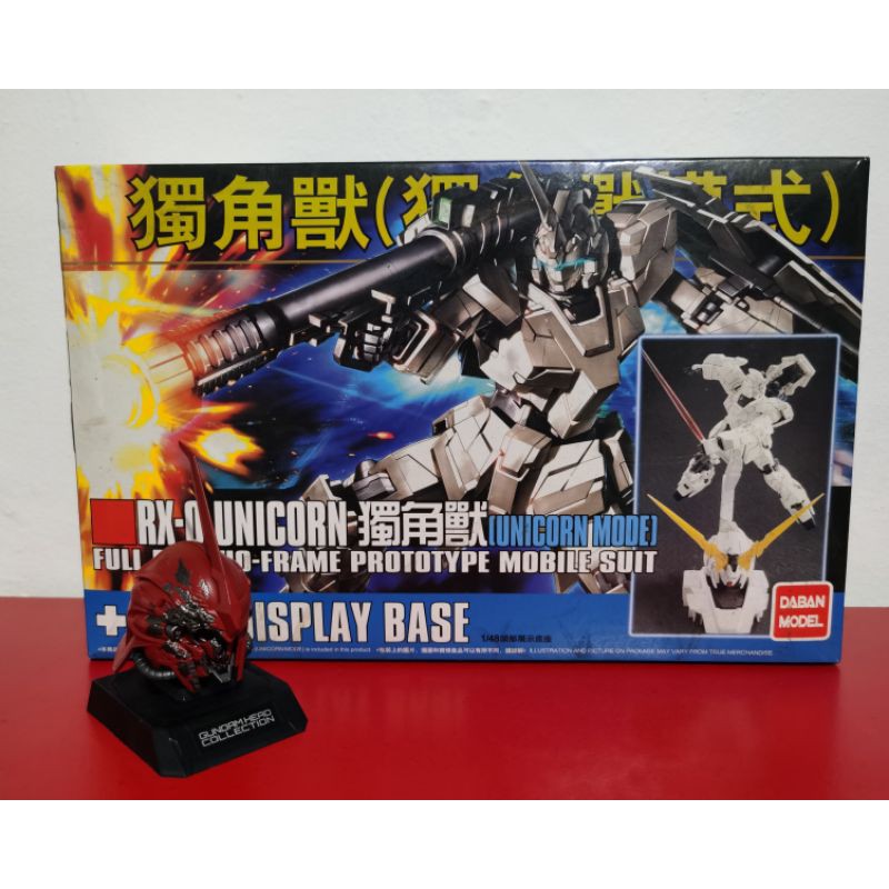Jual Daban HG 1/144 Gundam Unicorn Mode + Head Base - Non Bandai ...