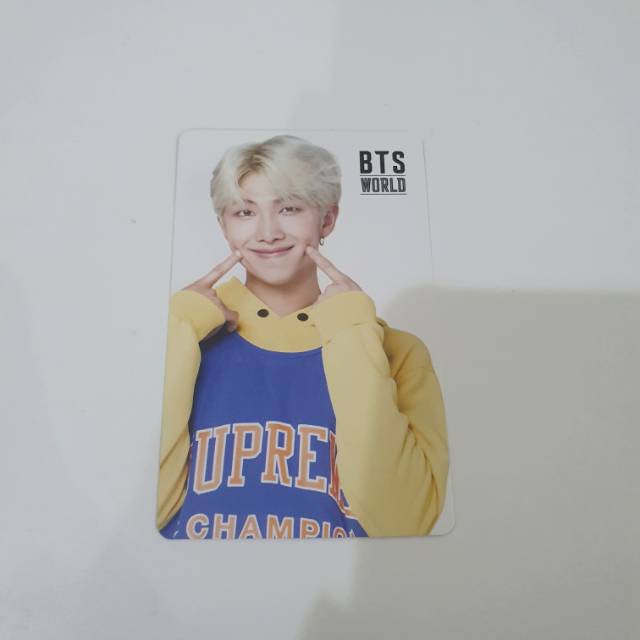 Jual BTS WORLD official photocard RM | Shopee Indonesia