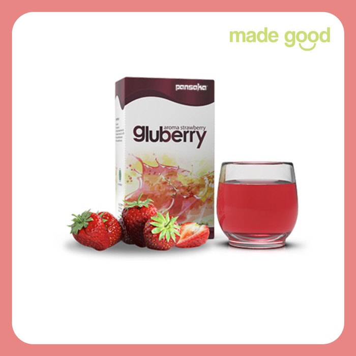 Jual Pansaka Gluberry Minuman Collagen Diet Drink Halal BPOM Kulit Imun ...