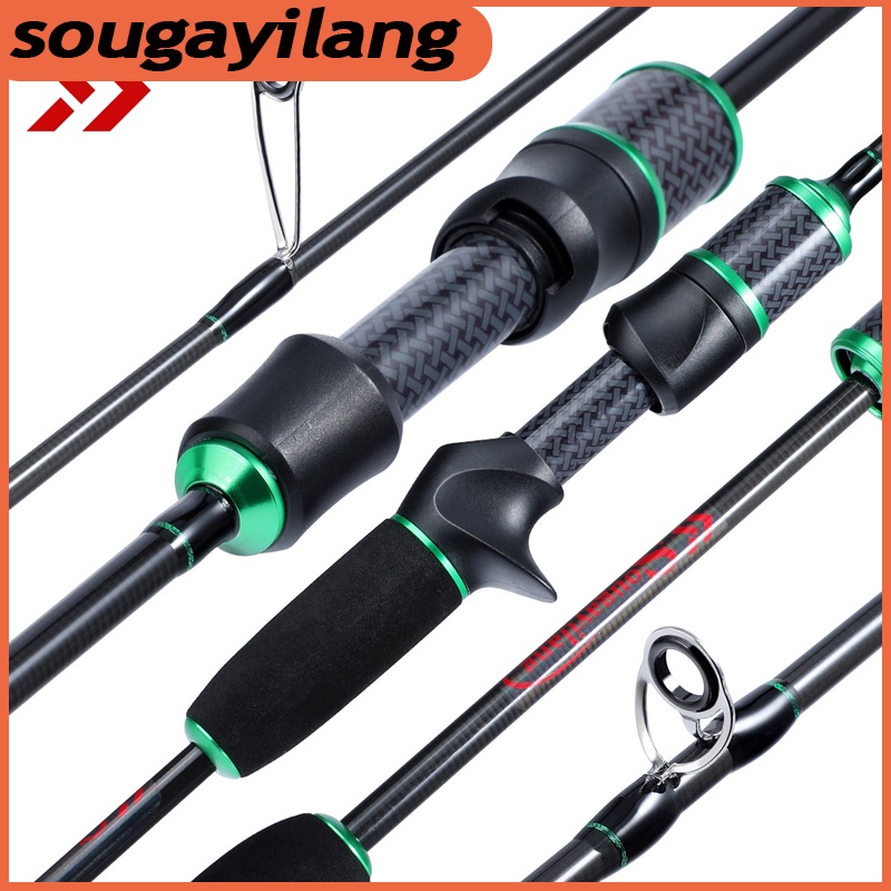 Jual Sougayilang Joran Pancing 1.68-1.8M Spinning Casting Fishing Rod 2 Sections Carbon Fishing ...