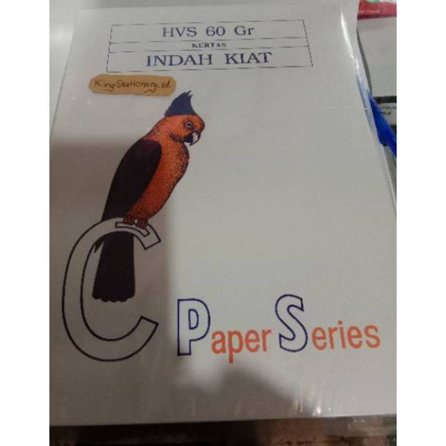 Jual [PACK] Kertas A4 60 gram ( kertas tipis ) Indah Kiat isi 400 ...