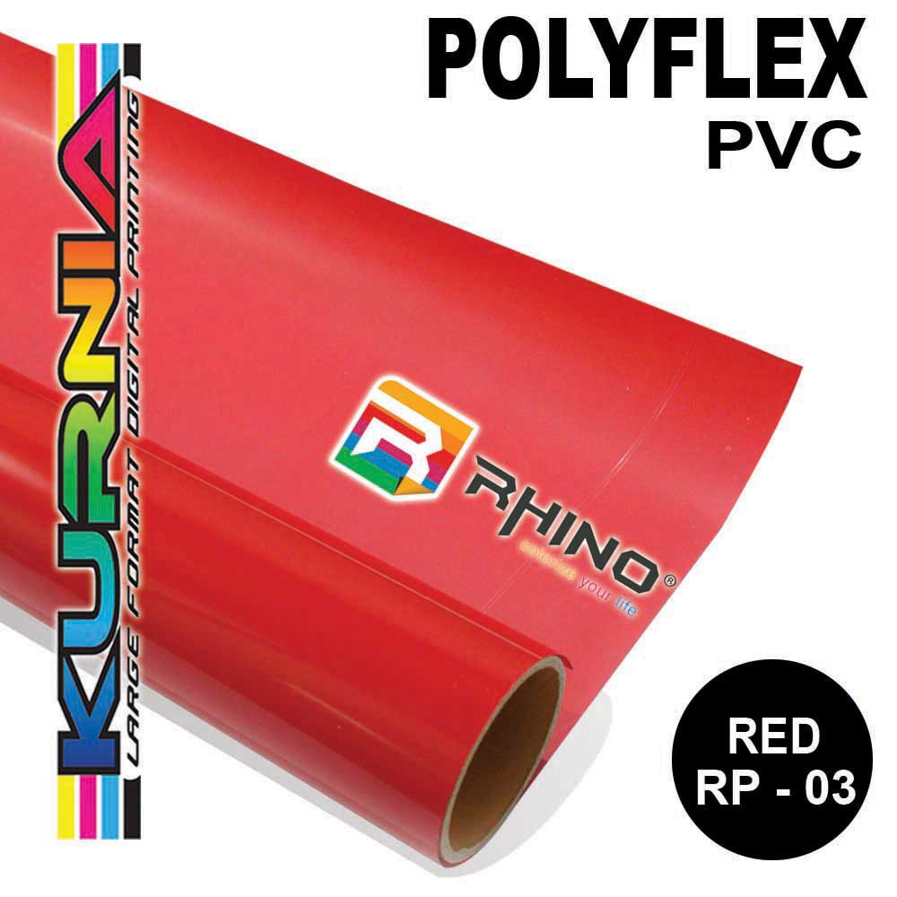 Jual RHINOFLEX POLYFLEX KOREA PVC RED | Shopee Indonesia